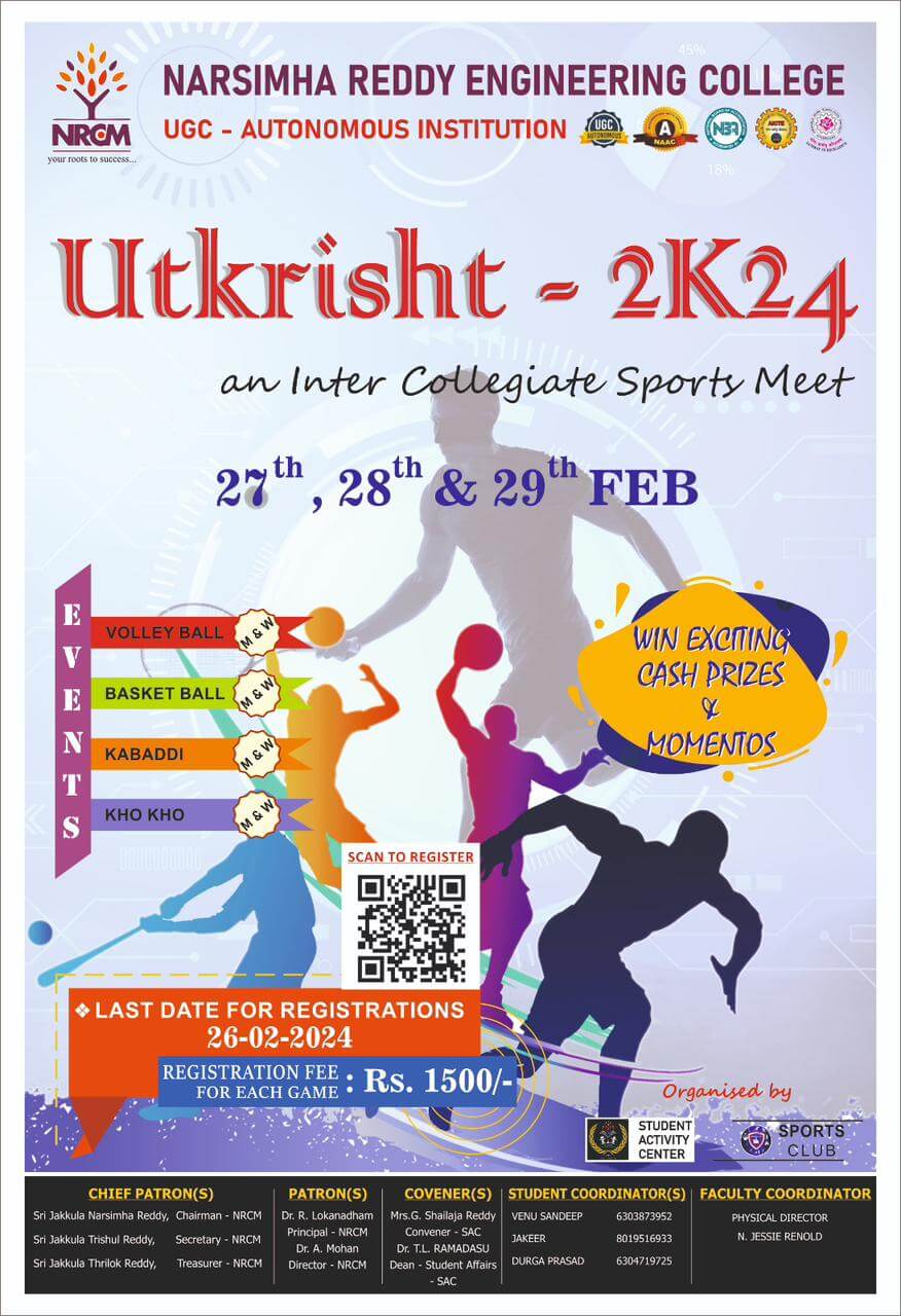 Welcome to NRCM || Best Autonomous Engineering College, Hyderabad